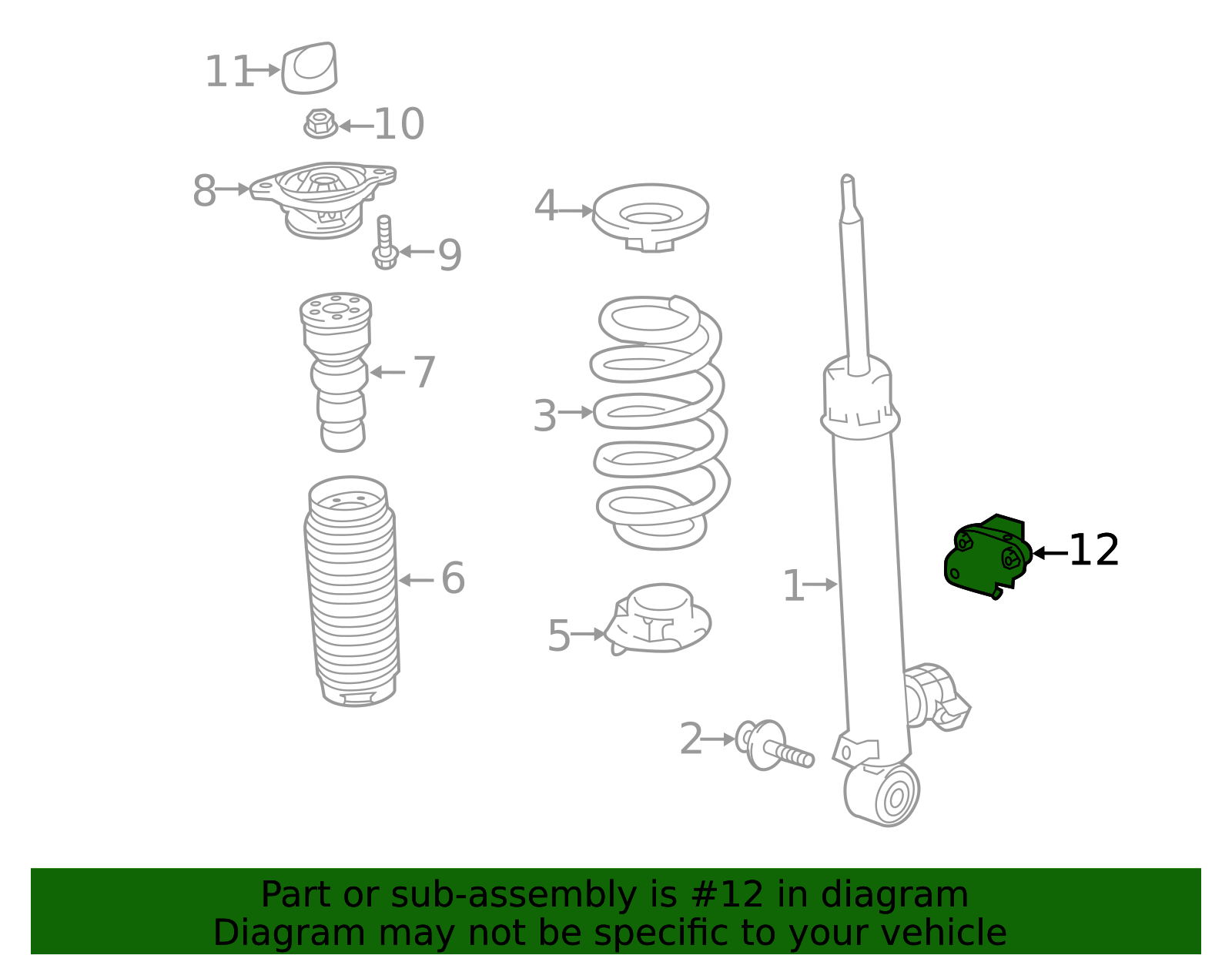 52810-TGH-A01 - Sensor 2017-2021 Honda Civic | Honda Parts Online