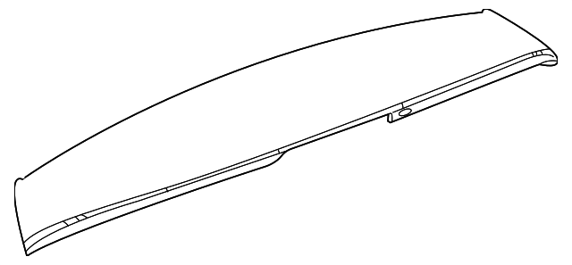 2013-2017 GMC Primed Rear End Spoiler 23108133 | Applegate Chevrolet Parts