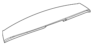 2013-2017 GMC Primed Rear End Spoiler 23108133 | Applegate Chevrolet Parts