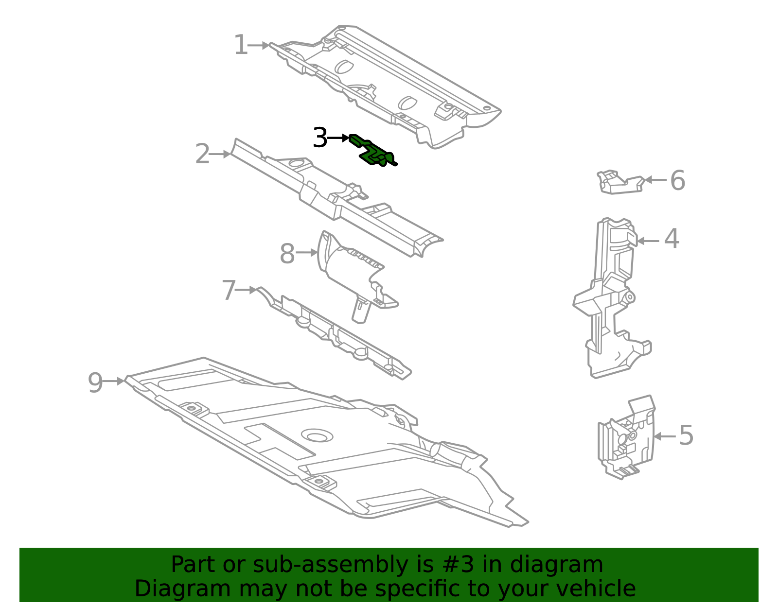 2024-2025 Toyota Sight Shield Guide 16594-25080 | Toyota Parts Center