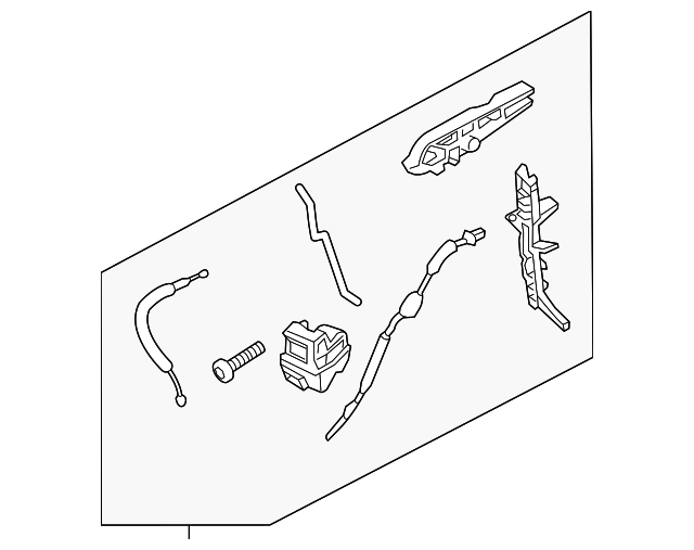 2016-2023 Lincoln | Latch Assembly | FA1Z-58219A65-E | Walls' Ford Parts