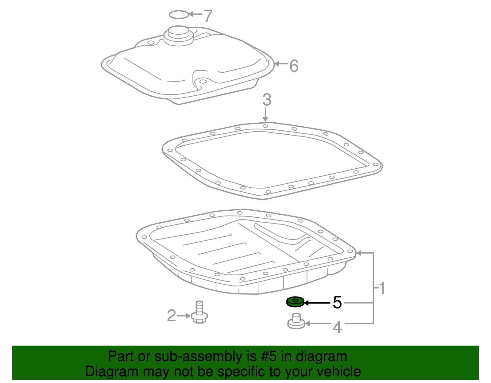 2010-2025 Toyota Drain Plug Gasket 90430-12008 | Toyota Parts Center