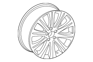 213-401-06-00-7X44 - Wheel 10-Spoke 48.3 Cm (19 Inch), High-Sheen 2018 ...