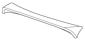 2009-2011 Chevrolet HHR Spoiler, Rear 19211164 | Capital Chevy Parts