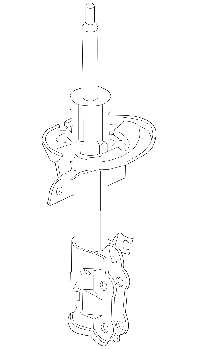 2016-2019 Ford Fiesta | Shock Absorber Assembly | AST-84777 | Walls ...