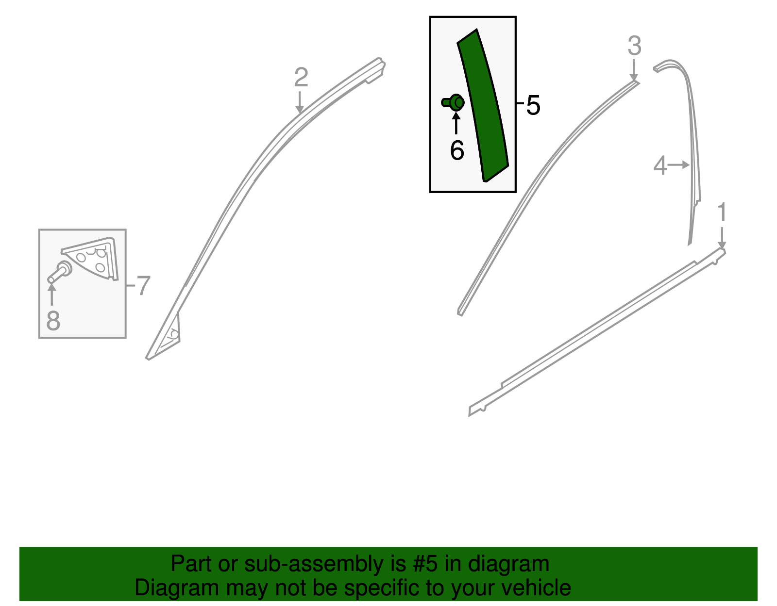 TK49-50-M20F - 2016-2023 Mazda CX-9 - Applique | Mazda Part Direct