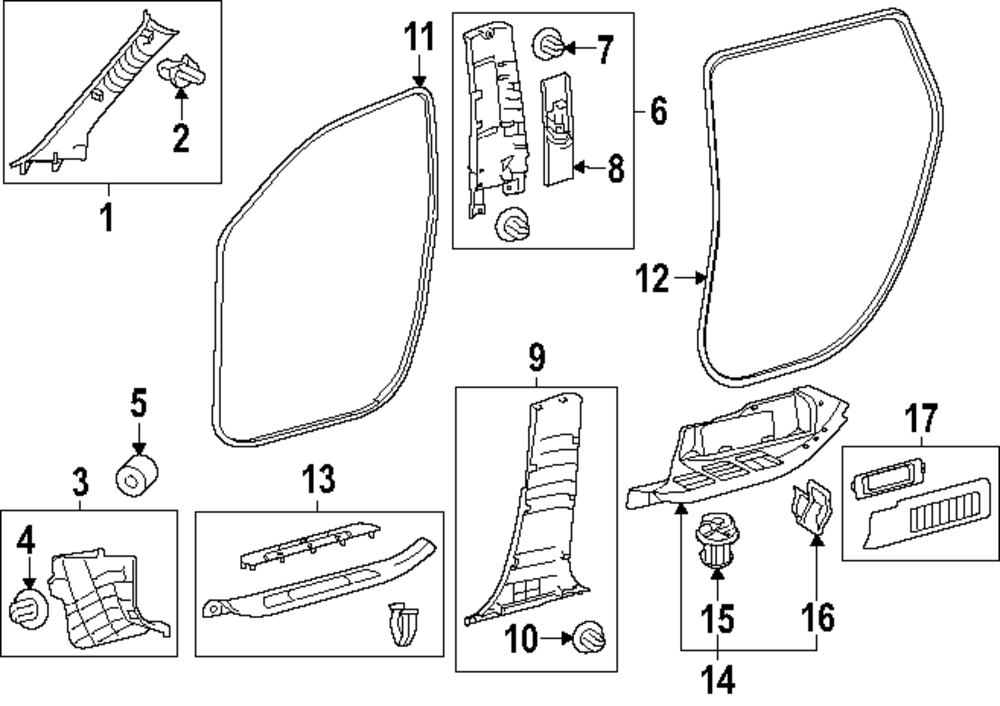 67920-0E130-C0 - 2024 Lexus TX500h - Scuff Plate | My L Parts
