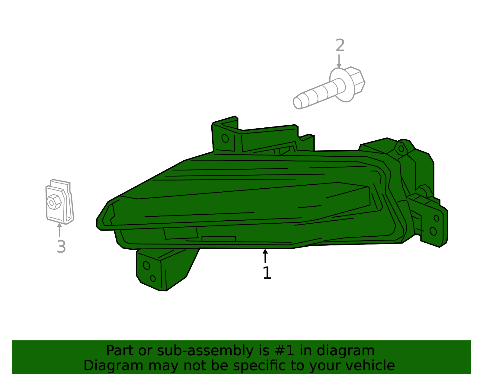 2019-2024 Chevrolet Camaro Driver Side Daytime Running Lamp 84756153 ...