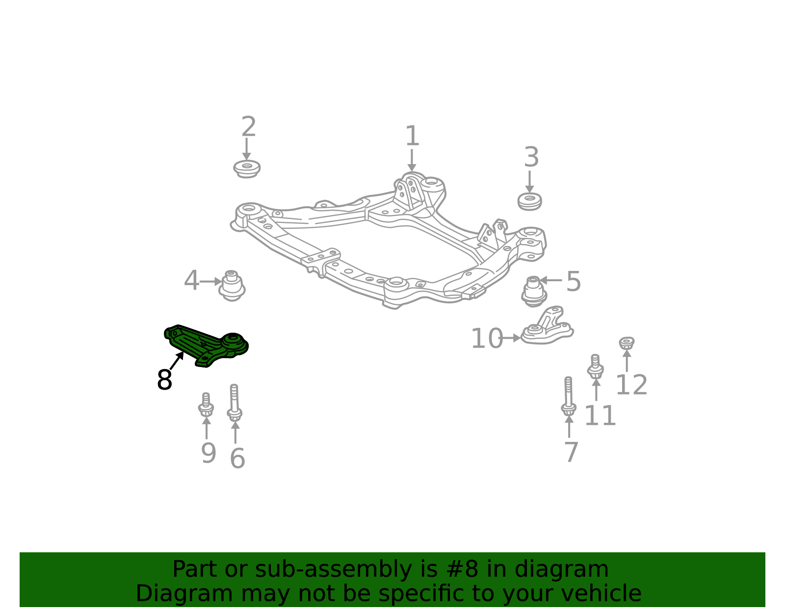 2001-2007 Toyota Highlander Front Plate 51036-48010 | Toyota Parts Center