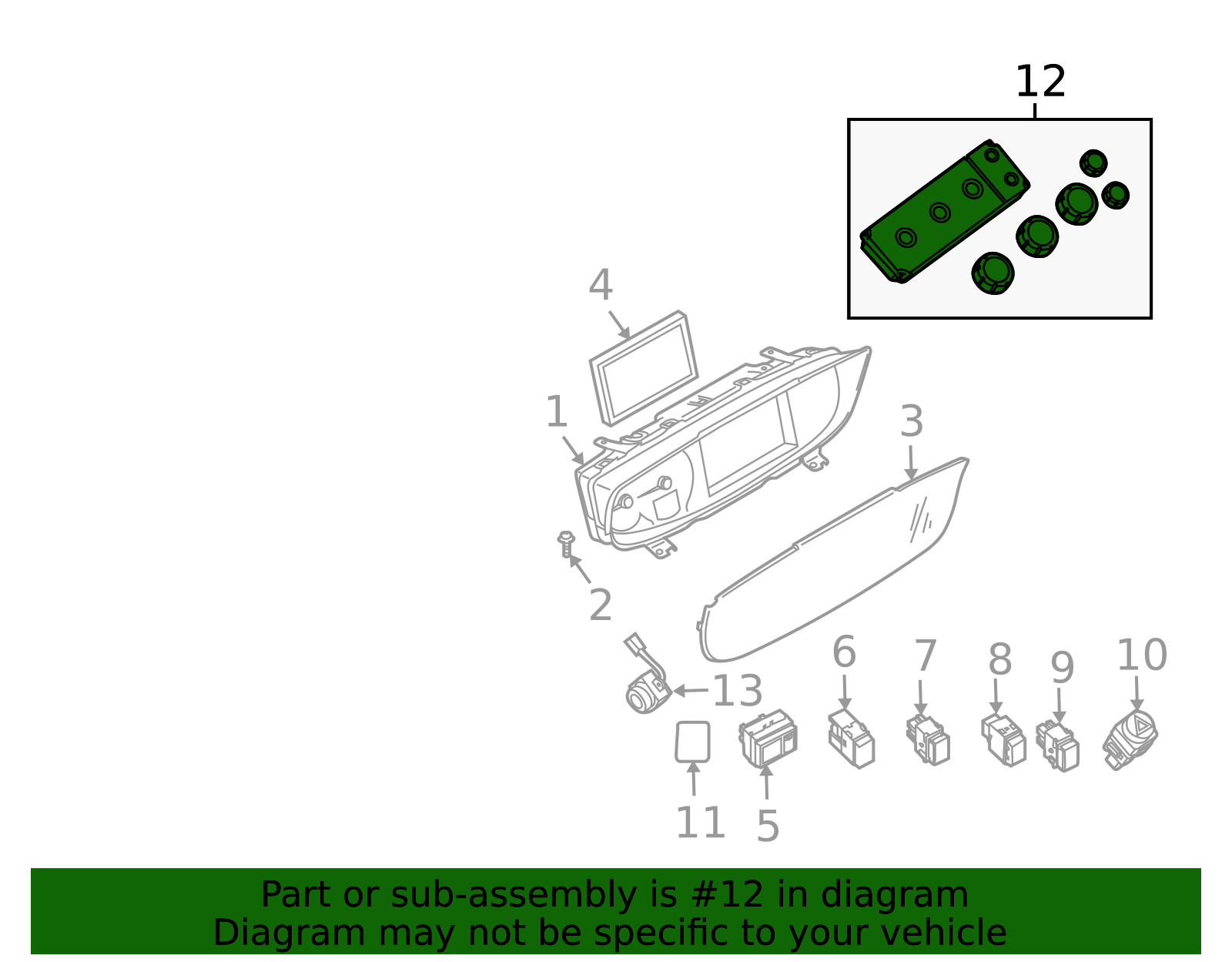 27500-5Z201 - Heater Control | Anicra Nissan Parts