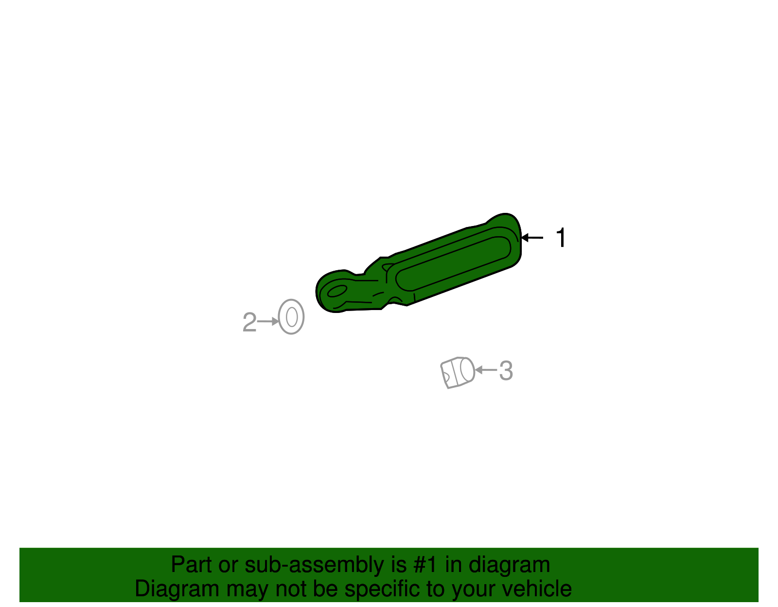 15837091 - High Mount Stop Lamp | Partners Chevy