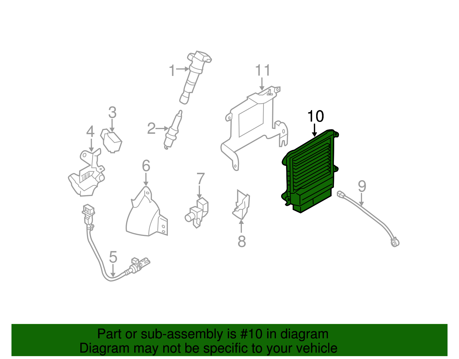 39108-2GBJ0 - Engine Control Module (ECM) 2014-2016 Kia Optima | Kia ...