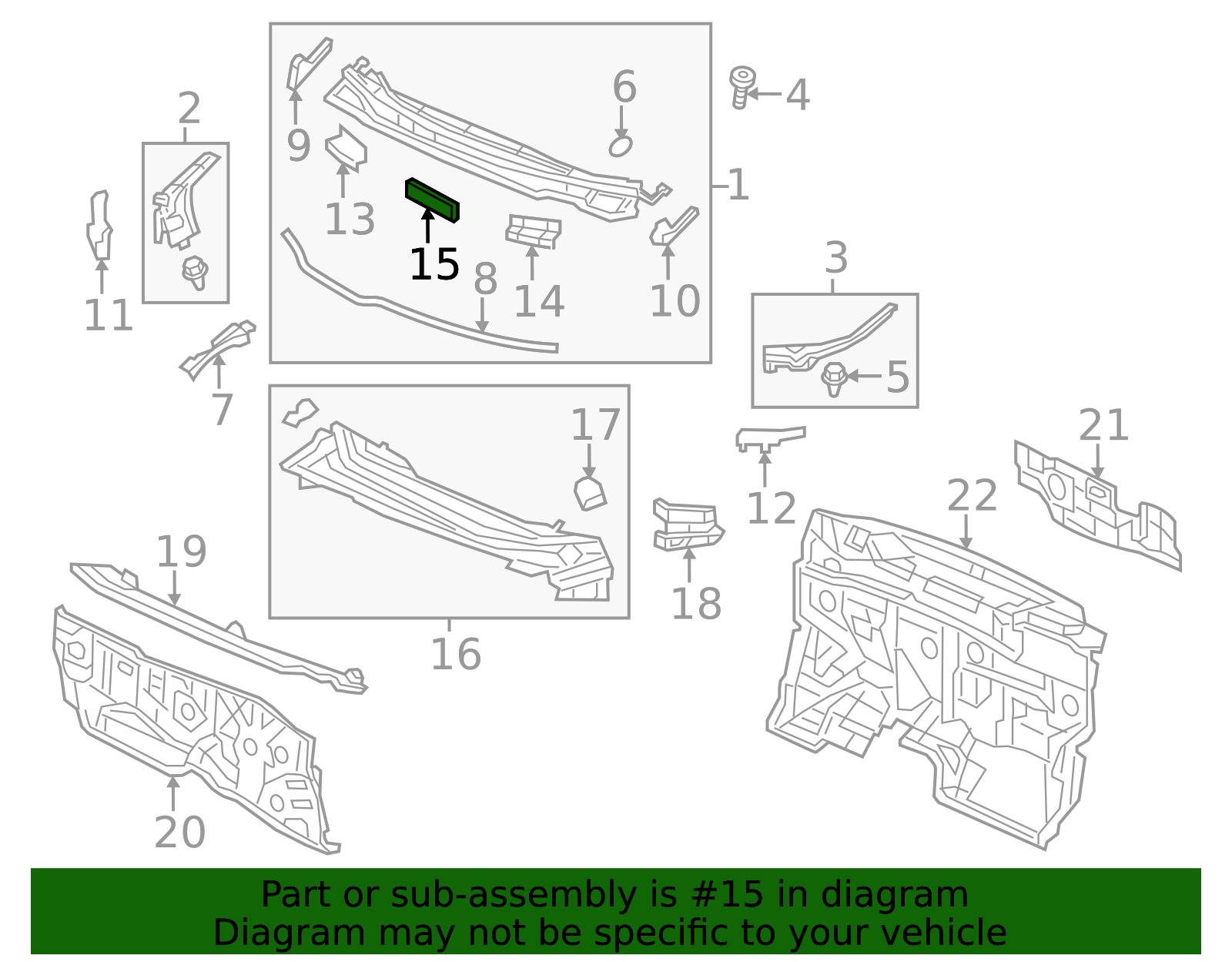 74205-TR0-A00 - Lid Frame Number - 2012-2015 Honda Civic | Honda Parts ...