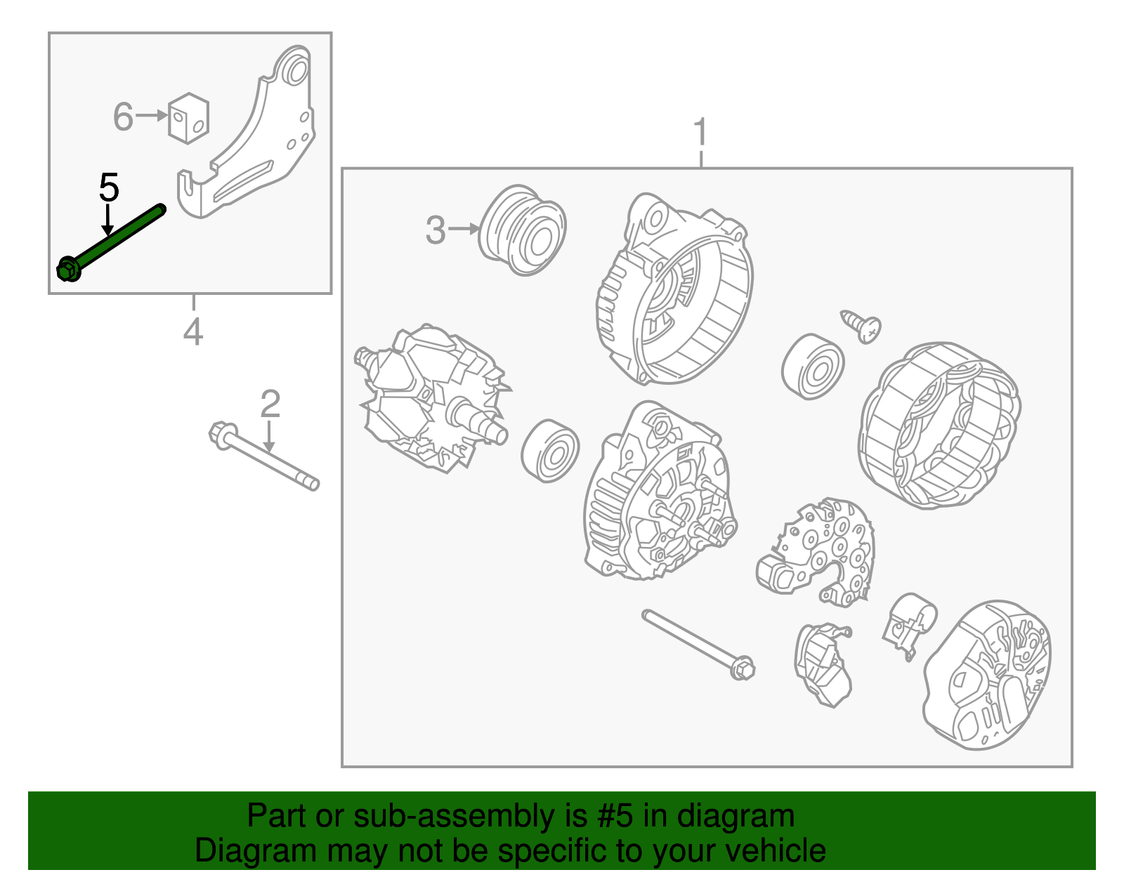 37462-22000 - Mount Bracket Adjust Bolt 2004-2023 Kia | Kia.Parts Store