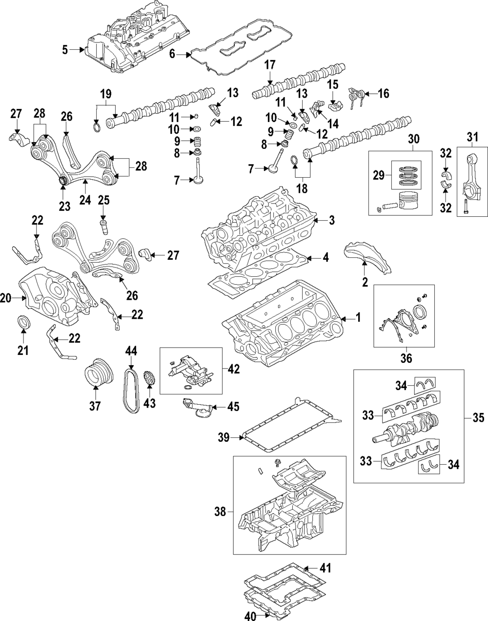 2012-2024 BMW Balance Shaft Assembly 11-37-8-600-435 | BMW Parts Online Hub