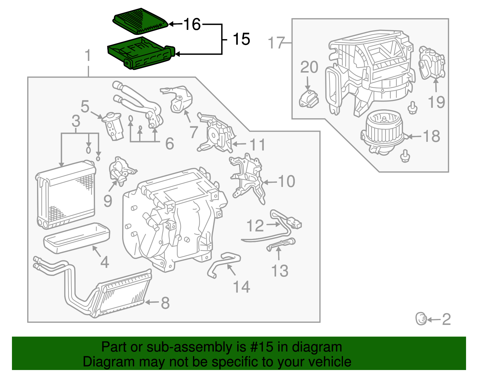 88508-60011 - 2005-2009 Lexus GX470 - Air Filter | My L Parts