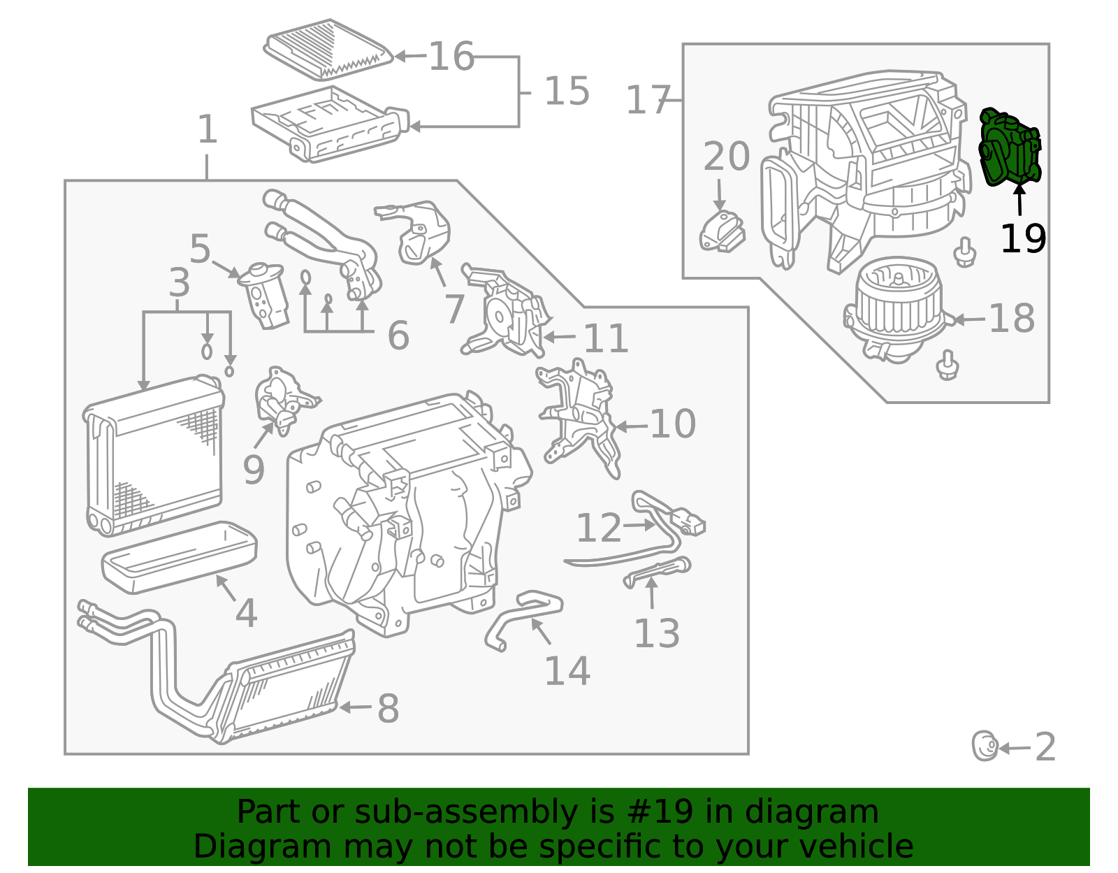 87106-35150 - High-Quality HVAC Air Inlet Door Actuator for 2003-2009 ...