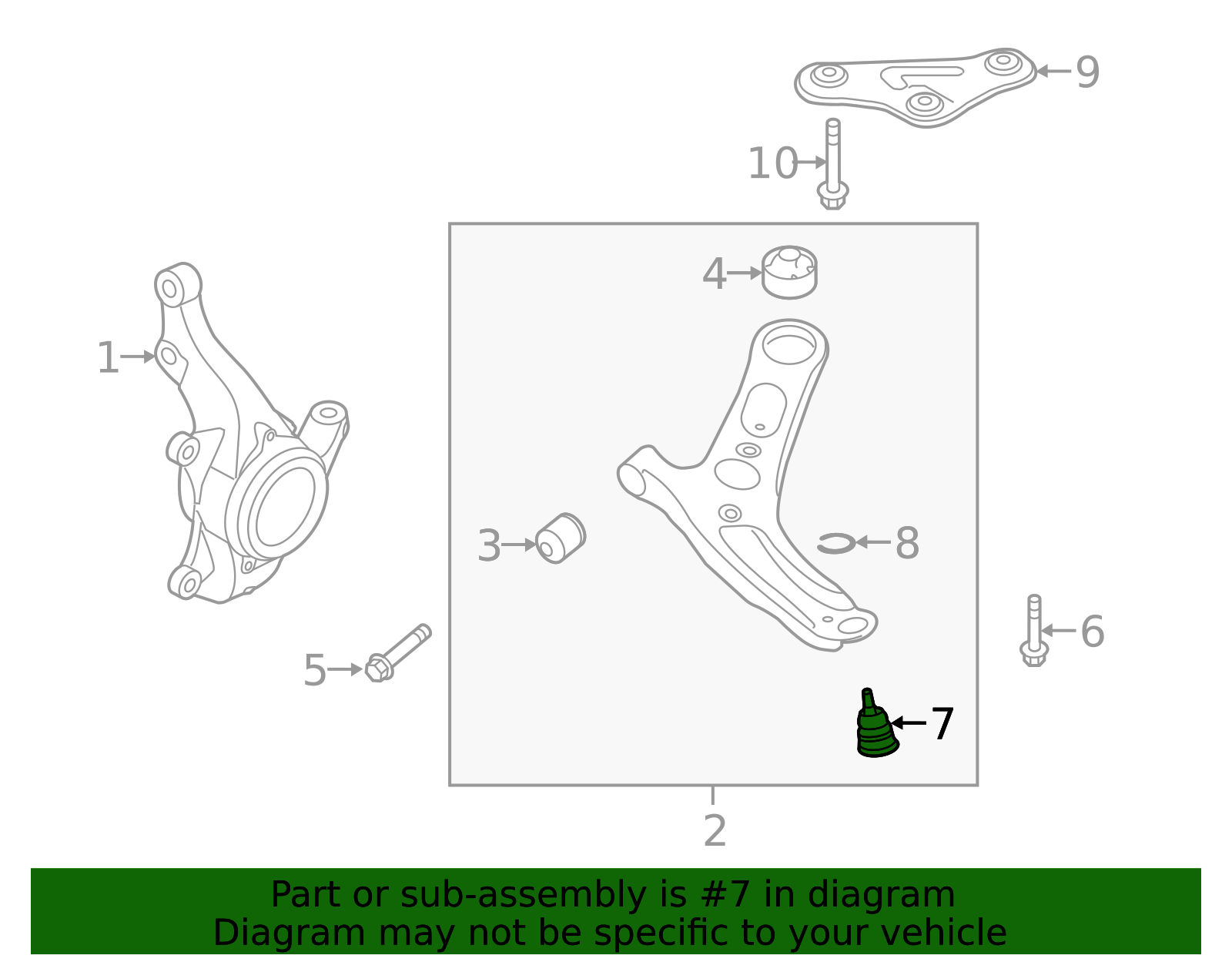 Lower Ball Joint 54530-0U000 | OEM Parts Online