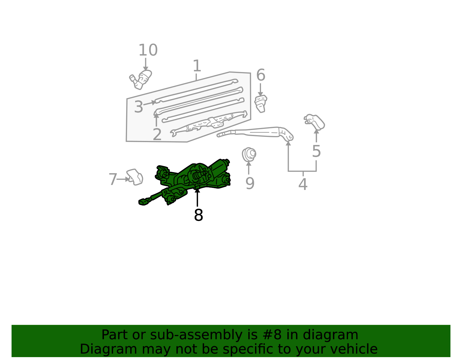 1996-2002 Toyota 4Runner 1996-2002 Toyota 4Runner - Motor Assembly ...
