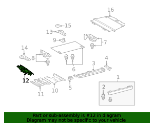 58435-60040 - High-Quality Silencer for 2010-2023 Lexus GX460 ...
