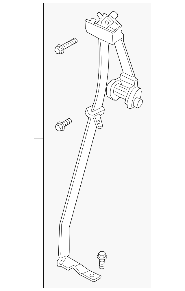 2018-2024 Ford | Lap & Shoulder Belt | JL1Z-78611B69-DN | Walls' Ford Parts
