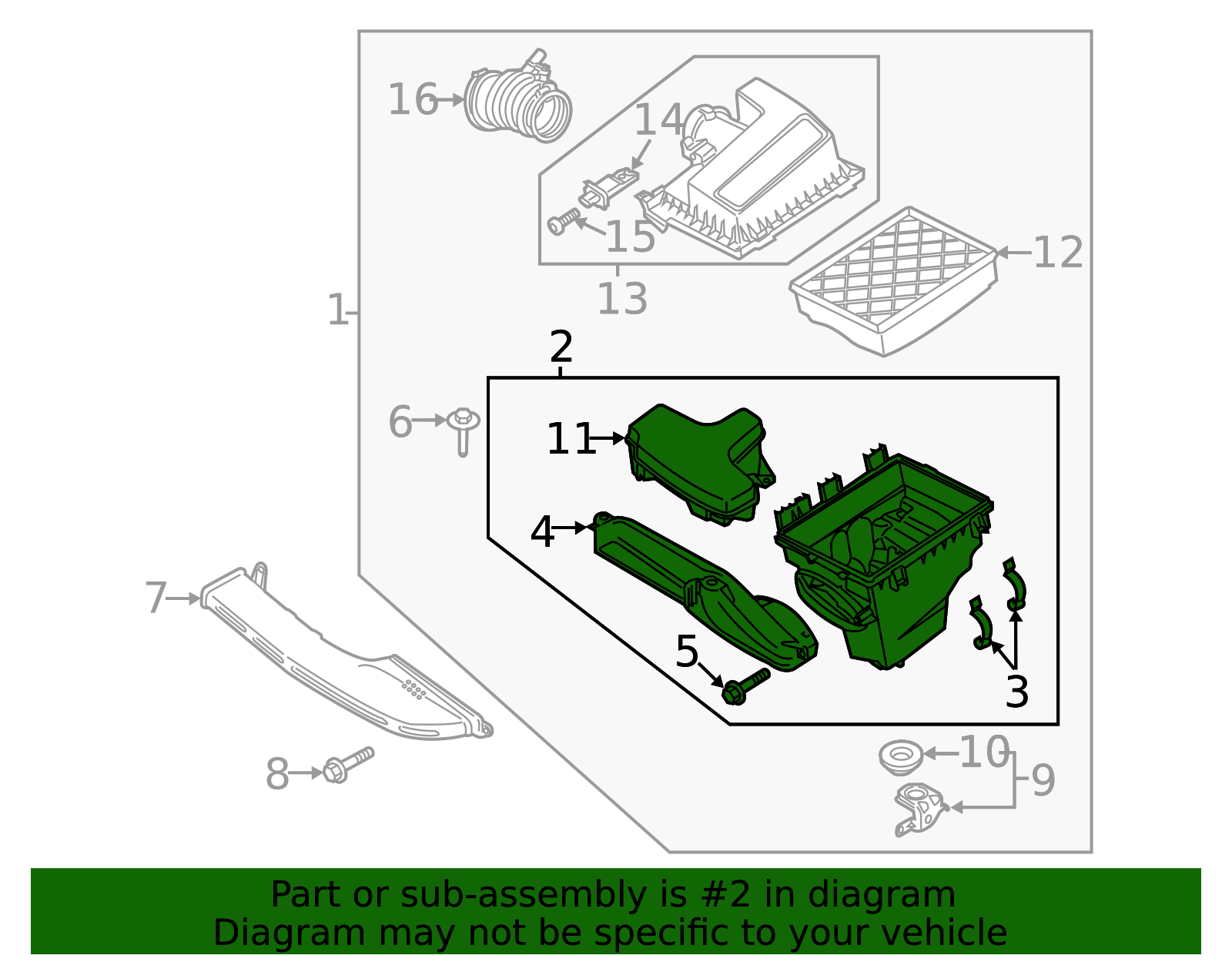 2013-2020 Ford Fusion | Lower Housing | DS7Z-9A600-C | Walls' Ford Parts