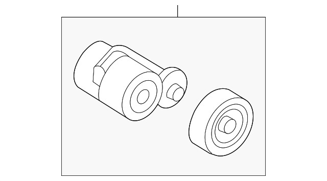 25281-2G000 - Accessory Drive Belt Tensioner Assembly 2014-2017 Kia ...