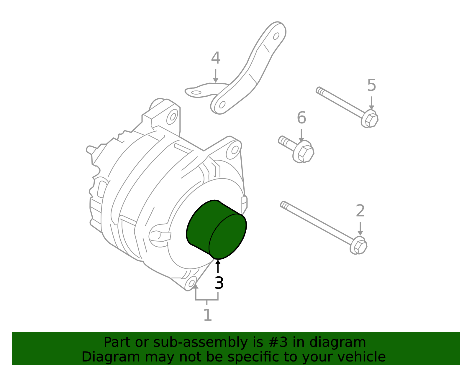 23150-BC40A - Pulley - 2007-2024 Nissan | Nissan OEM Parts Direct