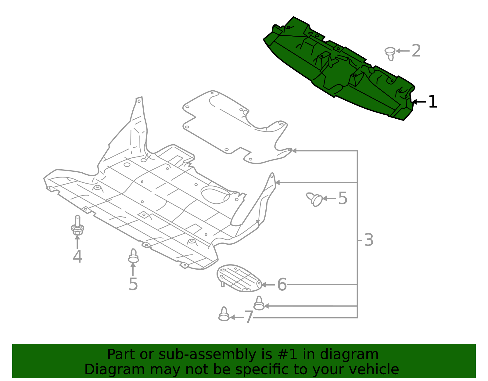 91165SJ030 - Sight Shield 2022-2024 Subaru Forester | Subaru Parts Exchange