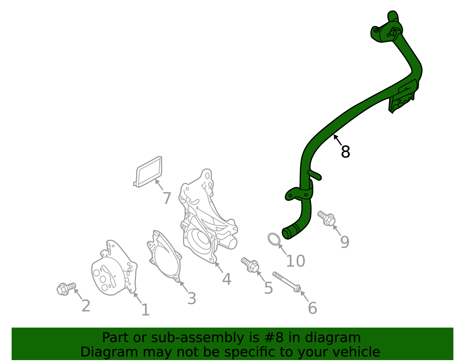 2019 Infiniti QX50 Water Pipe 21022-5NA1A | Infiniti of Nashua