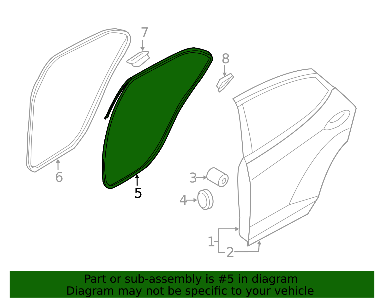 2011-2016 Hyundai Elantra Door Weather-Strip 83140-3Y000 | OEM Parts Online