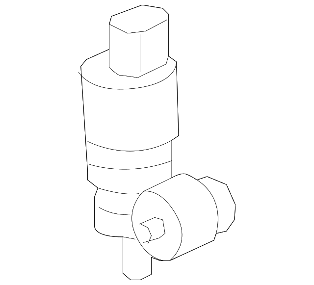 GM 13250357 Windshield Washer Pump | Genuine GM & AC Delco OEM Parts ...