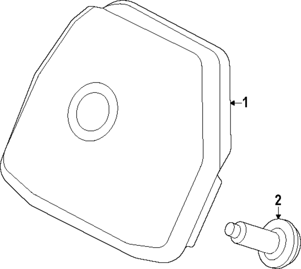 Genuine OEM Side Marker Lamp Part# LR131839 Fits 2020-2023 Land Rover ...