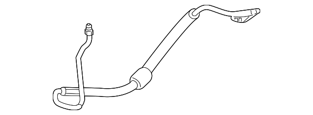 2011-2018 Porsche Cayenne Power Steering Pressure Hose 958-347-451-32 ...