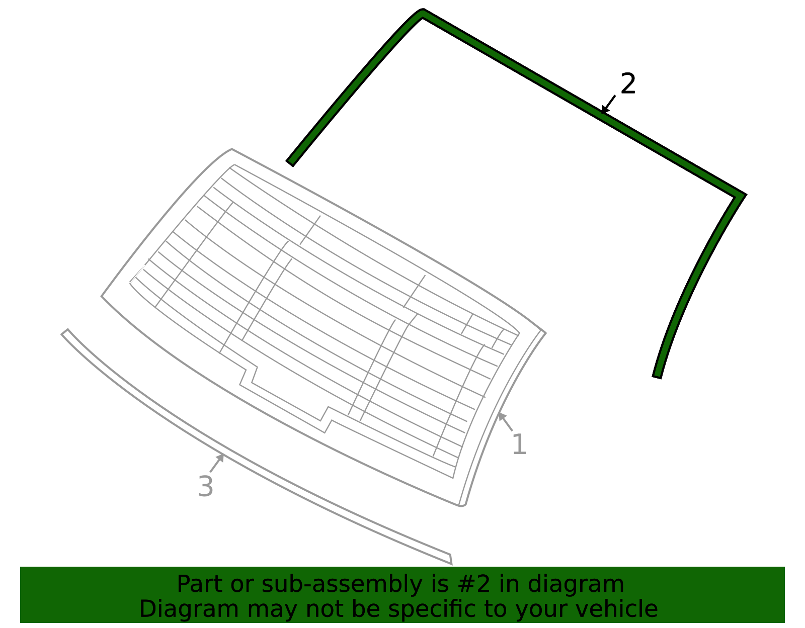 87131-3F000 - Reveal Molding 2004-2006 Kia Amanti | Kia.Parts Store