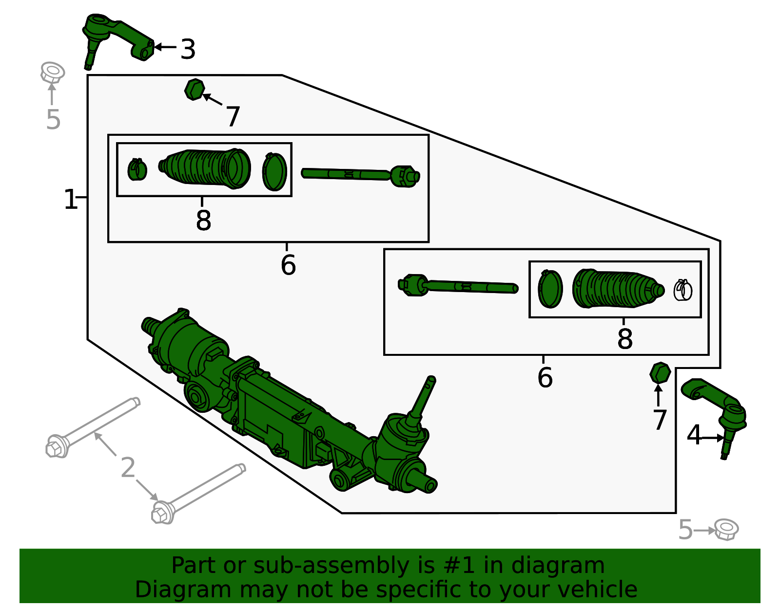 STE-933 - Motorcraft™ Rack And Pinion Assembly - 2018-2020 Ford F-150 ...