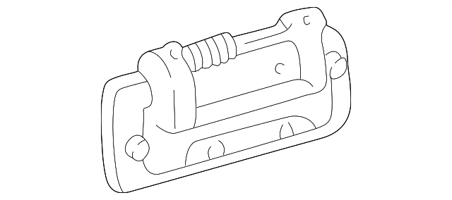 1998-2004 Toyota Land Cruiser Handle, Outside 69240-60081-J0 | Toyota ...