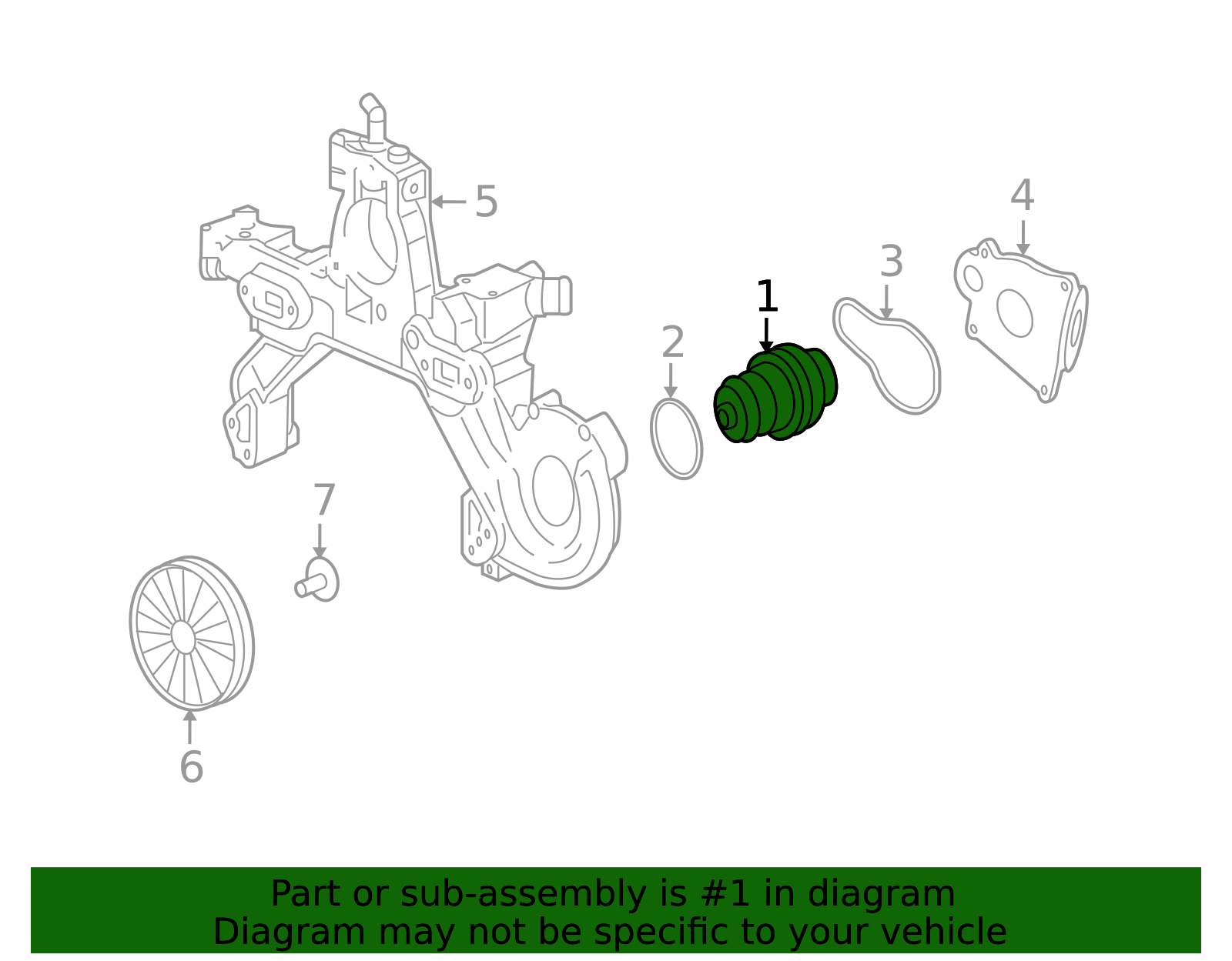 1995-2005 GM Engine Water Pump with O-Ring 19210509 GM | GMPartsDirect.com
