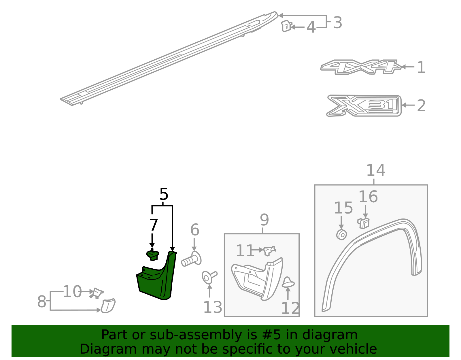 2019-2025 GMC Deflector 84621830 | Shop Matick Buick GMC