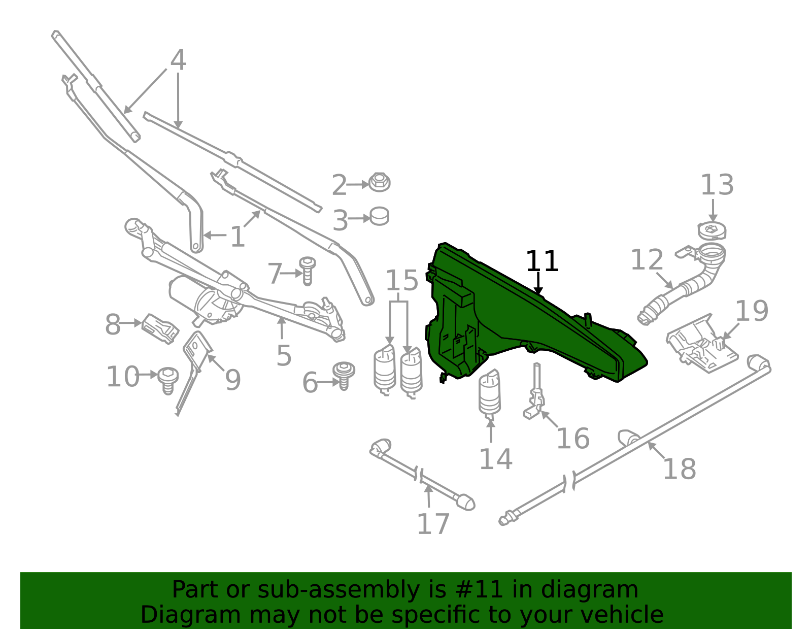 61677161477 - Washer Reservoir (61-67-7-161-477) | BMW of South Atlanta ...