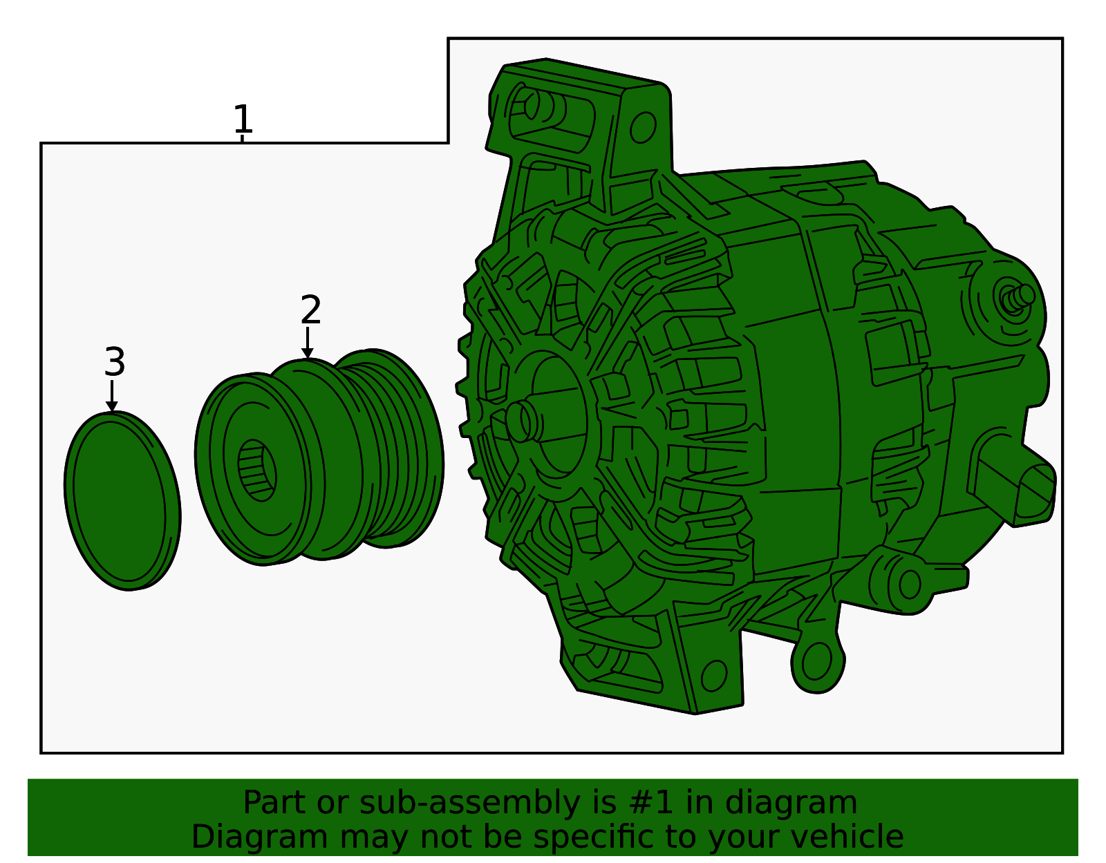 2024-2025 Toyota Alternator 27060-F0100 | Toyota Parts Center