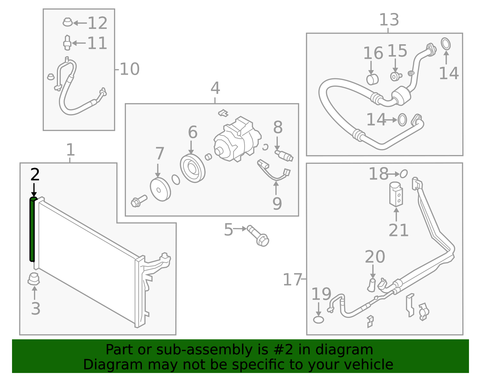 Hyundai - 97802-17000 - Drier Dessicant Bag - 2000-2025 Hyundai | OEM ...
