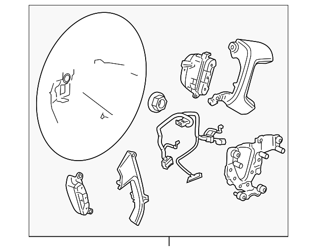 2009-2014 GM Dark Titanium Steering Wheel 22947801 | Capital Chevy Parts