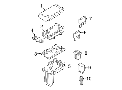 Relays for 2008 Ford Edge | Ford Parts Direct