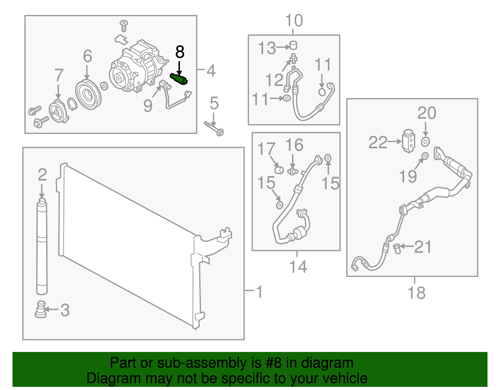 2012-2022 Hyundai Control Valve 97674-3M001 | OEM Parts Online