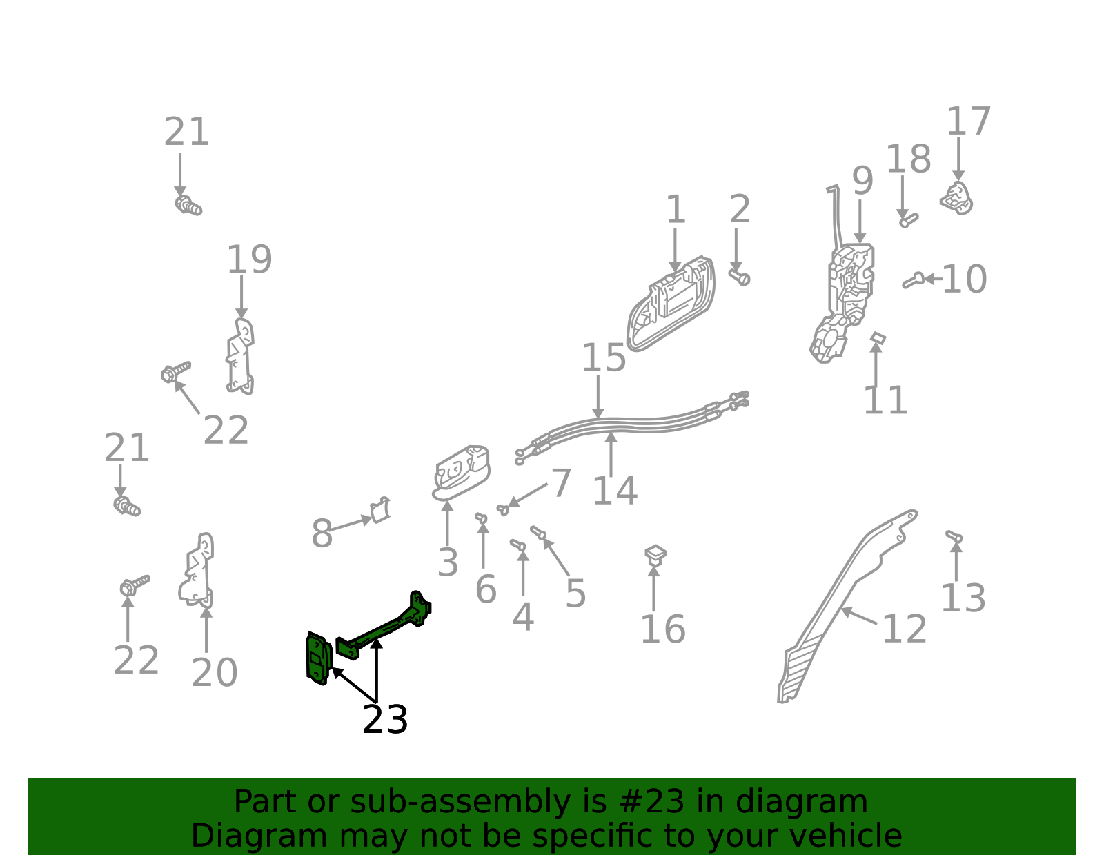 2001-2006 Hyundai Elantra Check Strap 79490-2D000 | MotorMotor