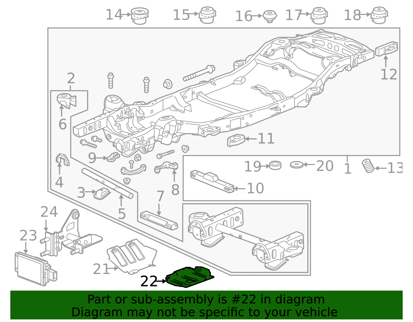 23135959 - Skid Plate - Buy GM Parts