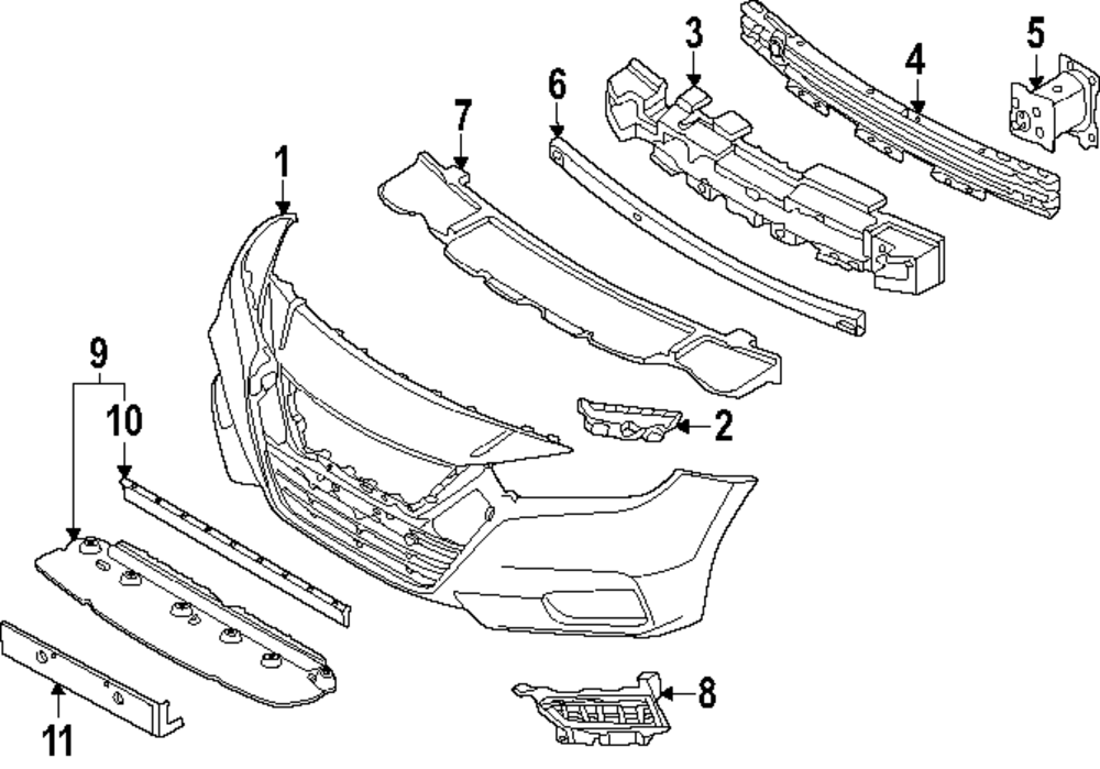 2023-2025 Nissan Versa Protector 62091-6EM0A | Nissan Parts Central