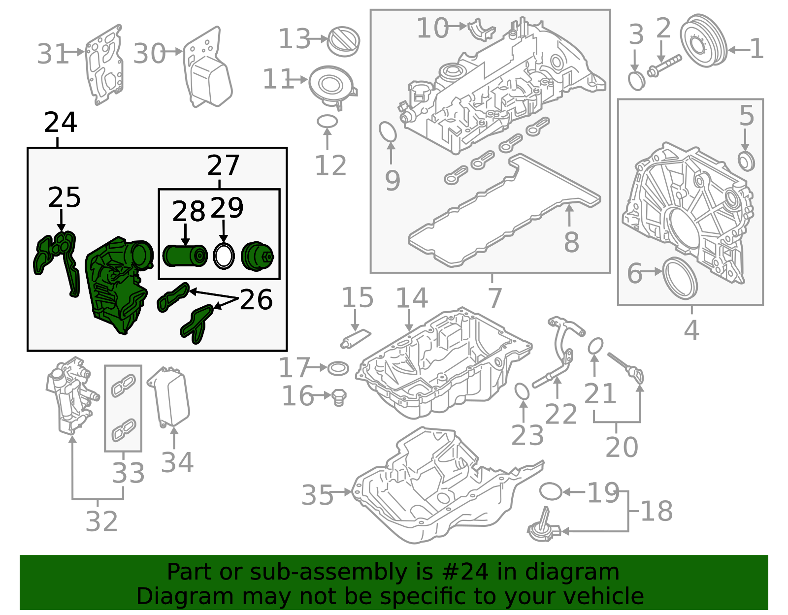 OEM BMW Oil Filter Housing Part# 11428507697 | BMW Parts Center