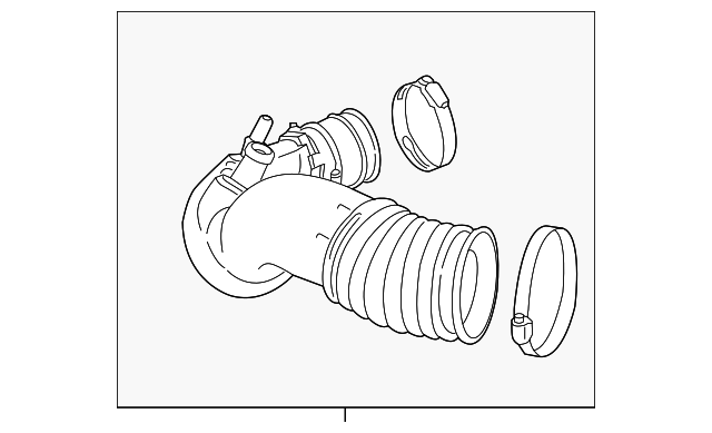 2015-2023 Ford Mustang | Inlet Tube | FR3Z-9B659-A | Walls' Ford Parts